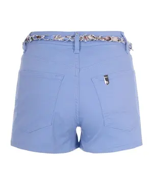 Liu Jo Floral Tie Belted Shorts