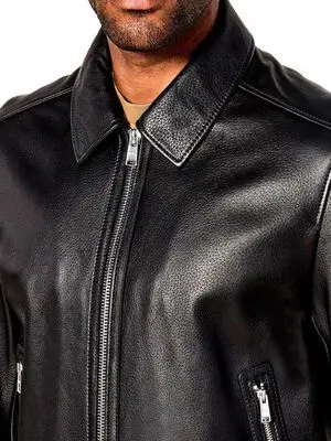 Hugo Boss Leather Jacket