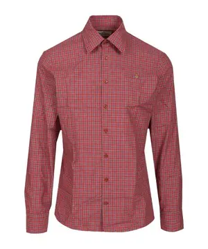 VIVIENNE WESTWOOD Ghost Long-sleeved Shirt - Red