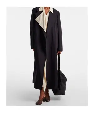 LEMAIRE Wool Crêpe Wrap Coat
