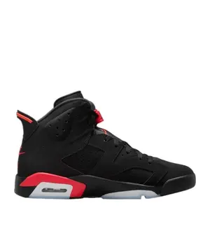 Nike Air Jordan 6 Retro Sneakers - Black And Light Red