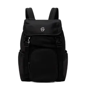 Hugo Boss Double B Monogram Backpack - Black