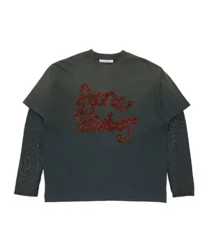 Acne Studios Layered Logo T-shirt