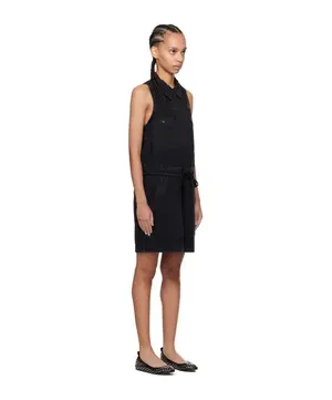 Isabel Marant Étoile Sleeveless Denim Dress With Drawstring Waist