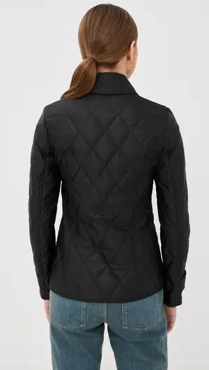 Burberry Fernleigh Quilted Jacket - Black