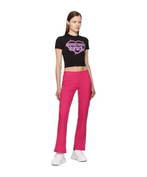 Versace Logo Crystal Sweatpants