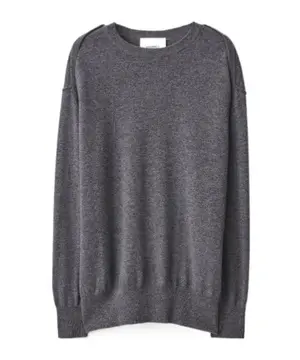 LISA YANG Othelia Cut-out Knitwear - Graphite