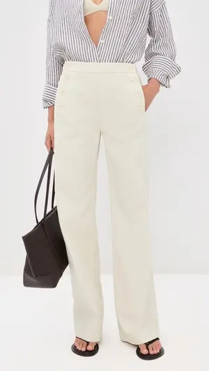 NILI LOTAN Reed Pants - Stone