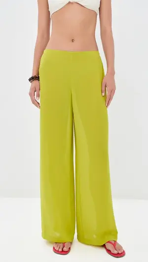 Staud Stroll Pants - Citron