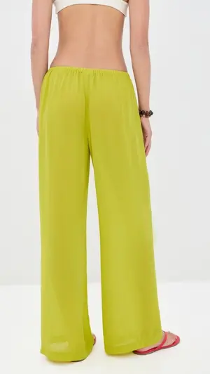 Staud Stroll Pants - Citron