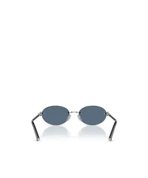 TIFFANY  CO. Tiffany & Co. Oval Rimless Sunglasses