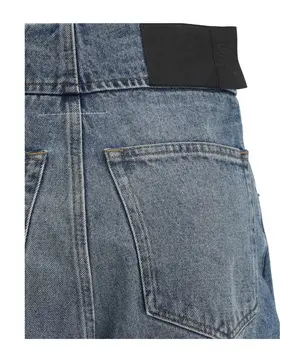 MAISON MARGIELA High Waisted Straight Leg Jeans