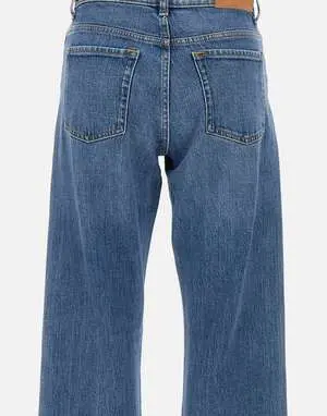 7 For All Mankind Straight Leg Jeans - Blue