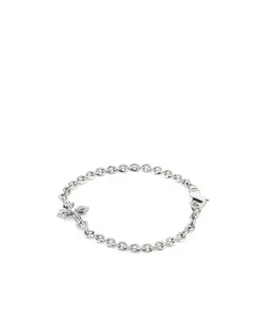 Emanuele Bicocchi Cross Charm Bracelet