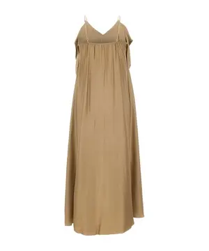 KAOS V-neck Ruffled Maxi Dress
