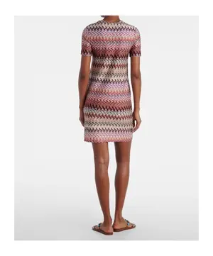 Missoni Zig Zag Lamé Mini Dress