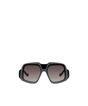 Loewe Shield Frame Sunglasses - Black