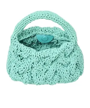 J.W.ANDERSON Small Cable Knit Bag - Mint Green