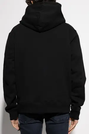 Amiri Logo Printed Long-sleeve Hoodie