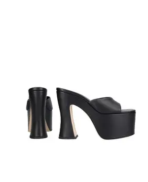 Magda Butrym Square-headed Platform Mules