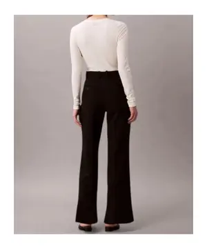 Calvin Klein Tailored Stretch Viscose Blend Pants