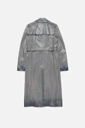 Acne Studios Double-breasted Leather Coat