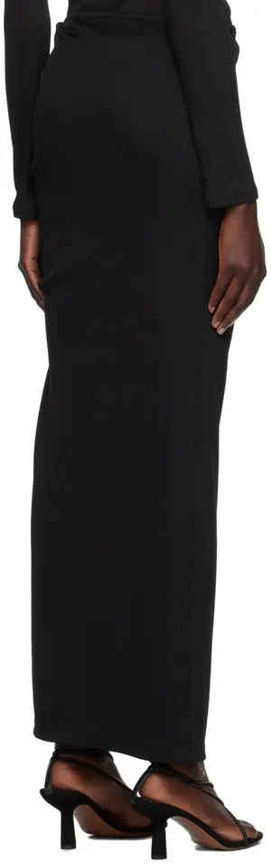 Christopher Esber Ribbed Skirt With Twisted Side Detail