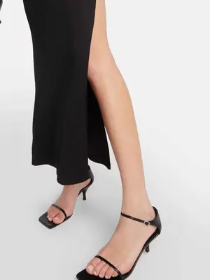 Christopher Esber Ribbed Skirt With Twisted Side Detail