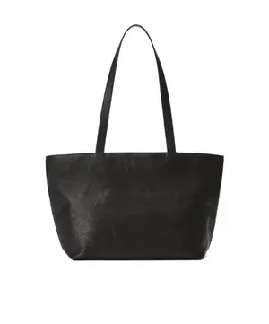 Alexander Wang Logo Embossed Medium Tote Bag - Black