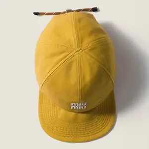 Miu Miu Embroidered Logo Baseball Cap
