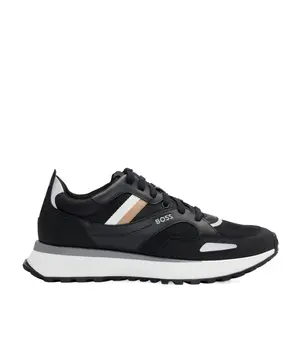 Hugo Boss Lace-up Round Toe Sneakers