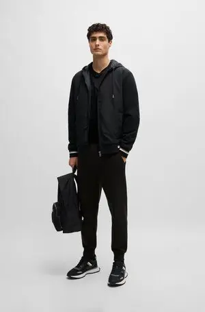 Hugo Boss Lace-up Round Toe Sneakers