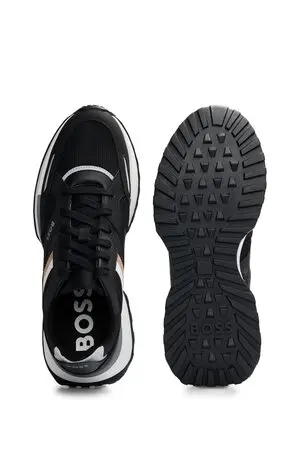 Hugo Boss Lace-up Round Toe Sneakers