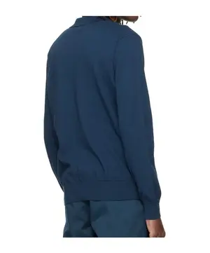 Hugo Boss Logo-embroidered Buttoned Polo Top