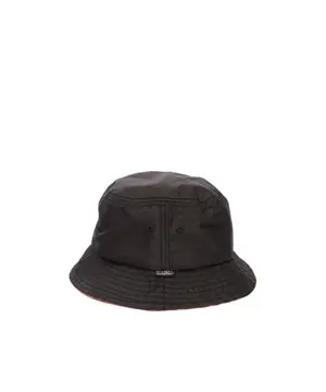 MAISON MARGIELA Embroidered Logo Bucket Hat - Black