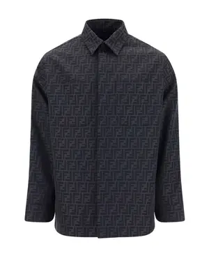 Fendi All-over Monogram Jacquard Overshirt