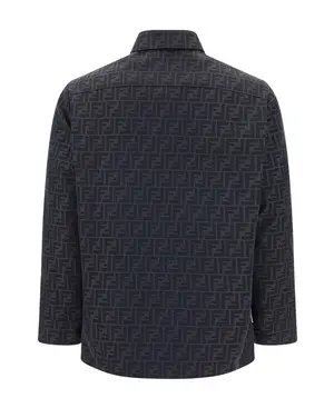 Fendi All-over Monogram Jacquard Overshirt