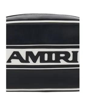 Amiri Logo Patch Camera Bag