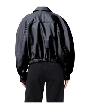 AGOLDE Dixon Cocoon Zip Bomber Jacket