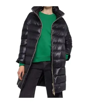 Herno Long-sleeved Down Jacket With Stand Collar