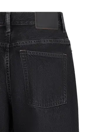 Acne Studios Relaxed Fit Flared Jeans - Black