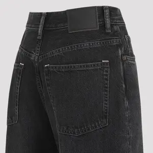 Acne Studios Relaxed Fit Flared Jeans - Black