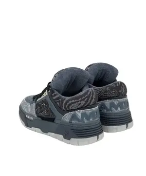 Amiri Ma-1 Bandana-jacquard Sneakers - Black