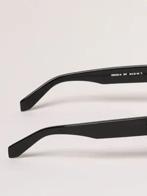 Off-White Square Frame Sunglasses - Black