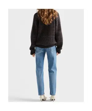 Prada Triangle Logo Jeans