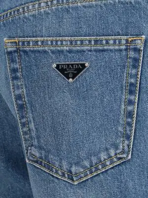 Prada Triangle Logo Jeans