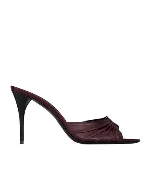Saint Laurent Babylone Gathe Mules