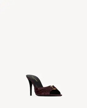 Saint Laurent Babylone Gathe Mules
