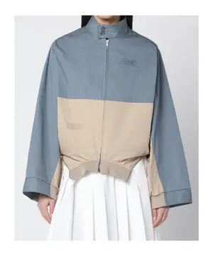 MAISON MARGIELA Color-block High Neck Jacket