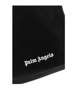 Palm Angels Logo Printed Shoulder Bag